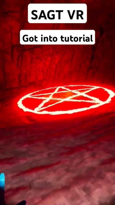 I finally got into tutorial in sagt vr - YouTube