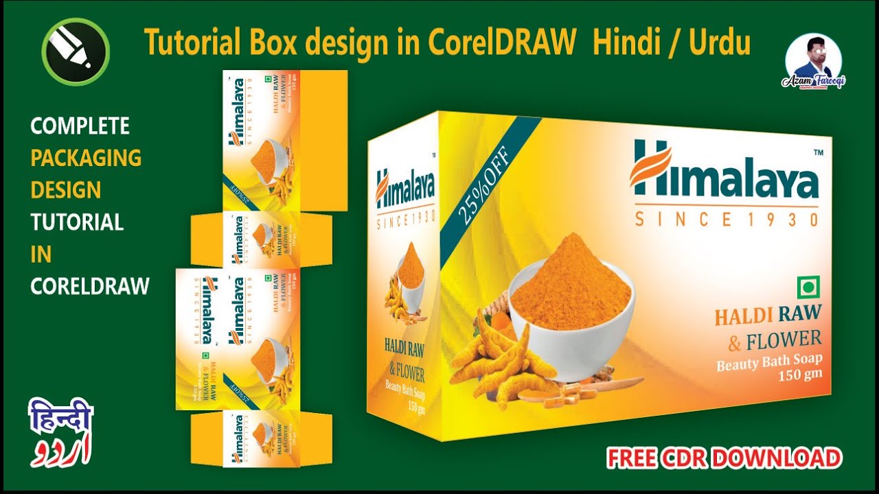 Packaging Design in CorelDraw - coraldraw 2021 - knowledge of packaging ...