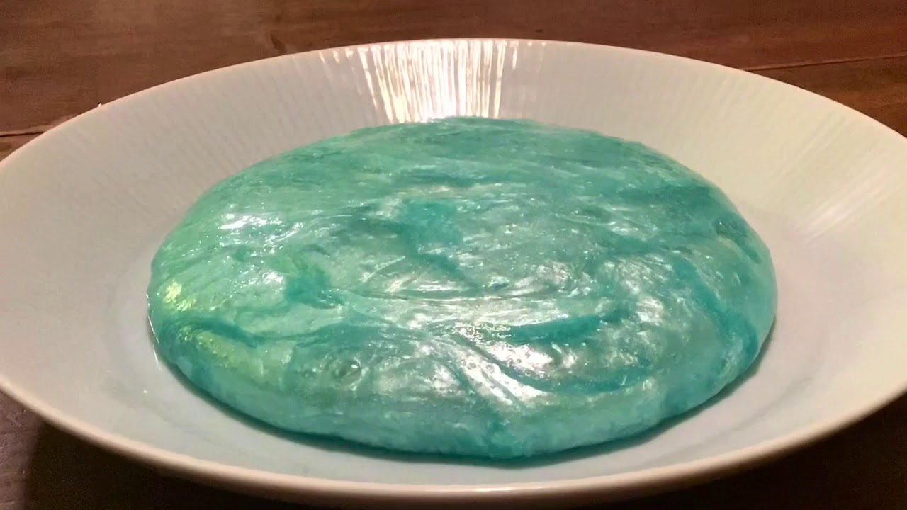 Slime expanding - YouTube