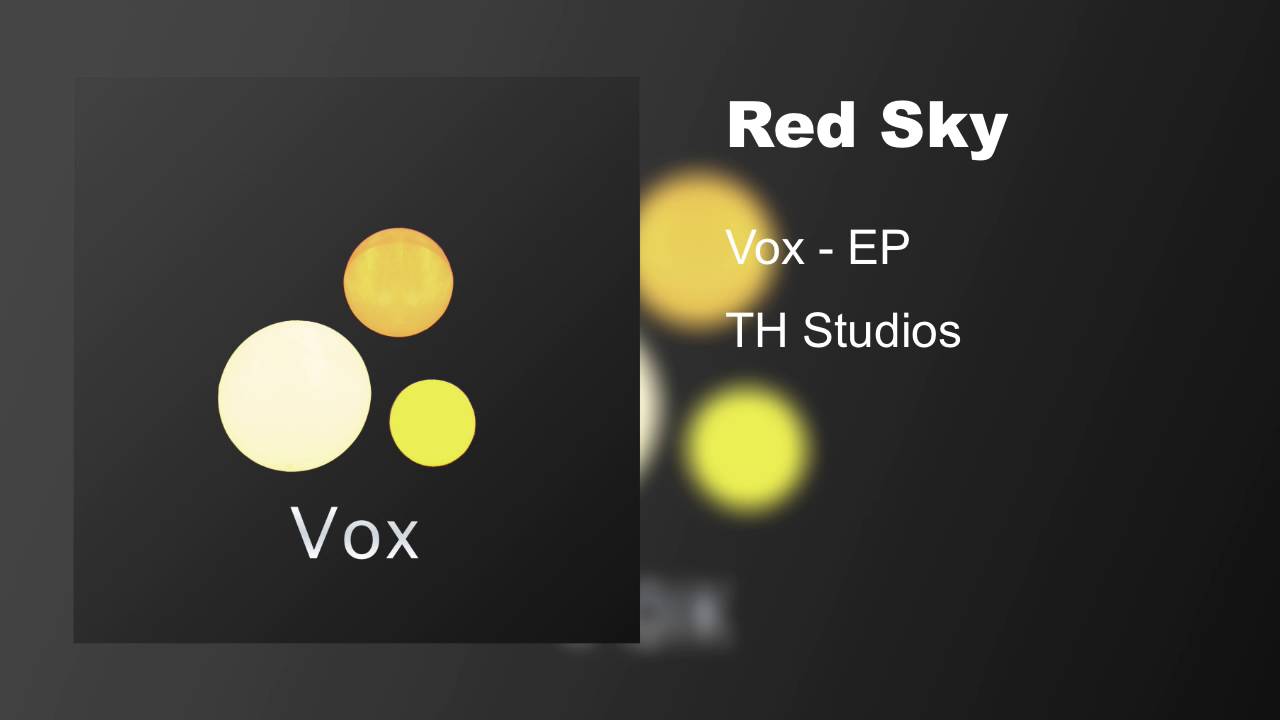 Red Sky - Vox EP - TH Studios - YouTube