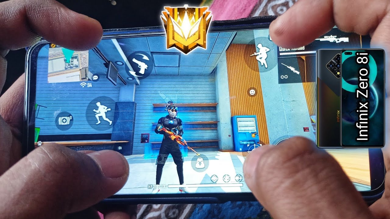 Infinix Zero 8i Game Play ( Setting + Sensitivity + HUD + DPI ) Best ...