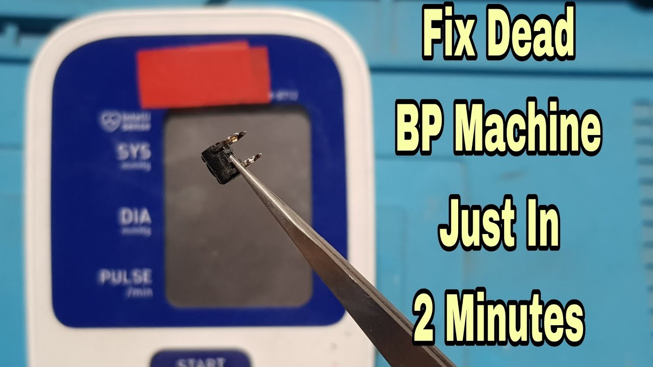 Repair Your BP Machine in 1 Rupee & 1 Minute - Here's How! - YouTube