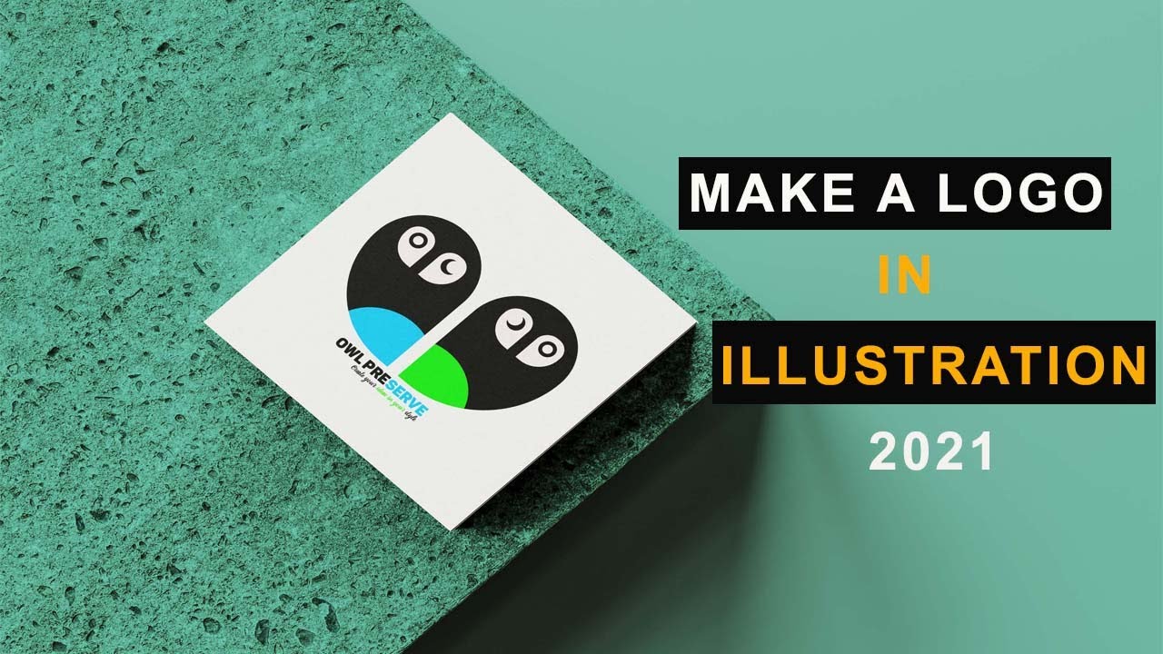 Illustrator Logo Design Tutorial || Logo Design Illustrator CC - YouTube