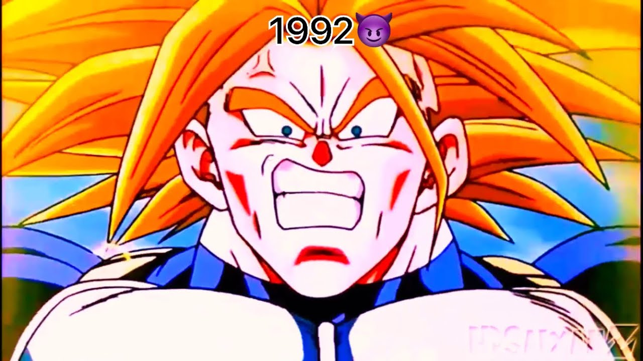 Trunks ssj tercer grado 2017 vs 1992 DragonBallSuper vs DragonBall Z ...