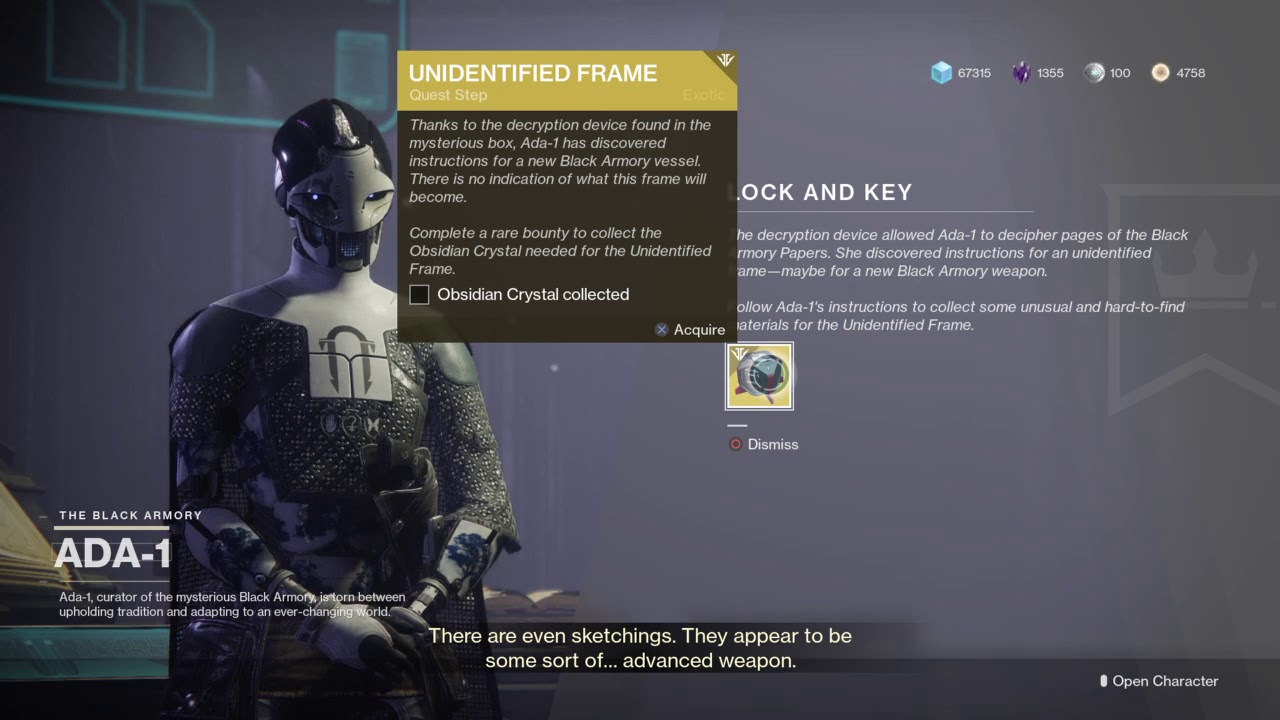 Destiny 2 - The Black Armory: Lock And Key - YouTube