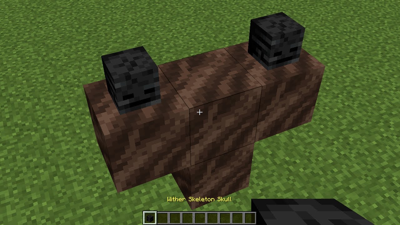 is it possible to generate the wither with soul soil? - YouTube