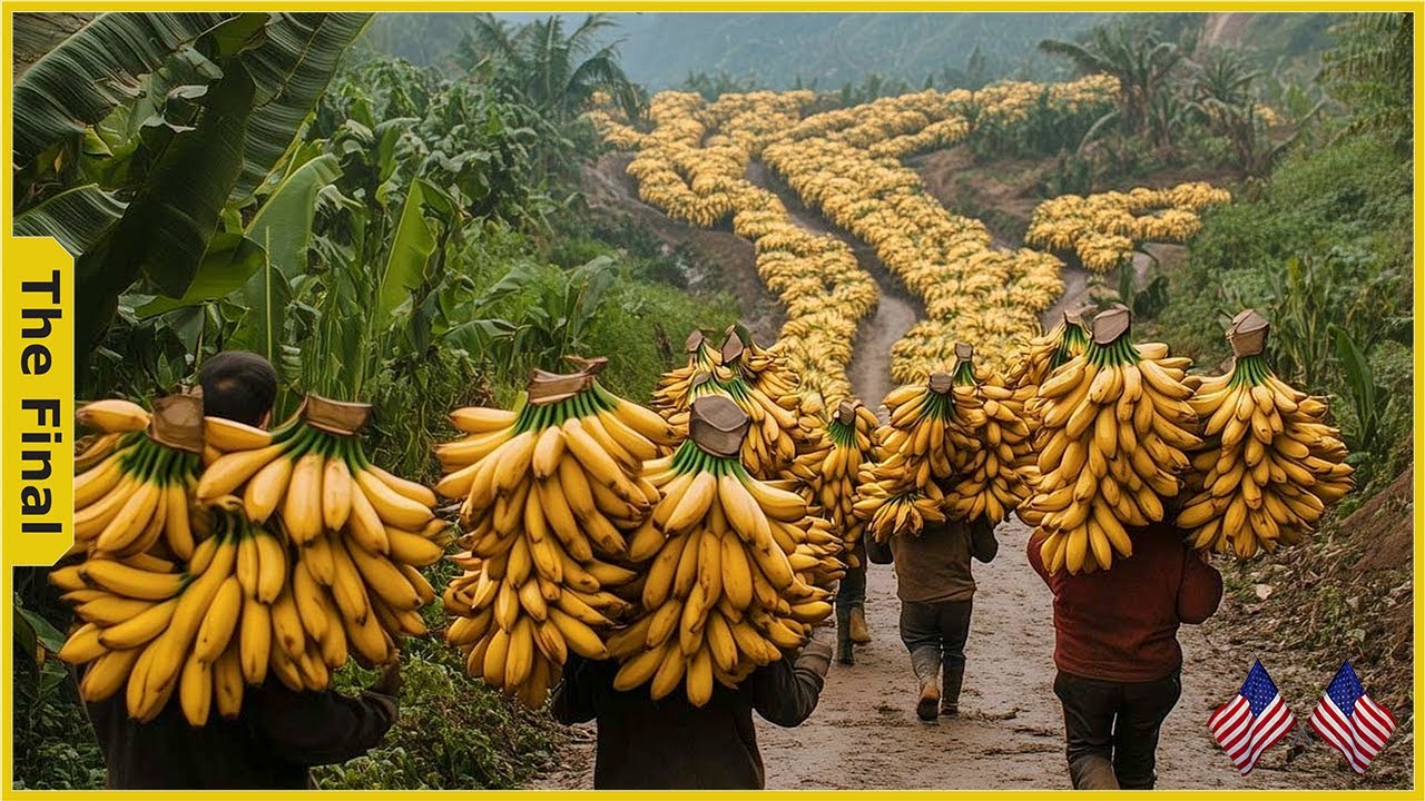 China’s 20 Million Ton Banana Harvest: A Process Like No Other ...