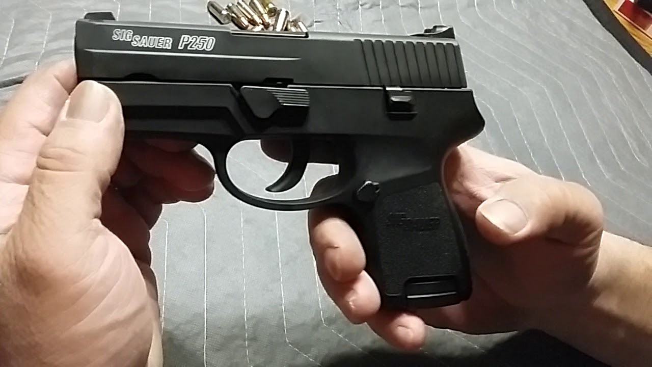 SIG SAUER P250 SUB COMPACT 9MM - YouTube