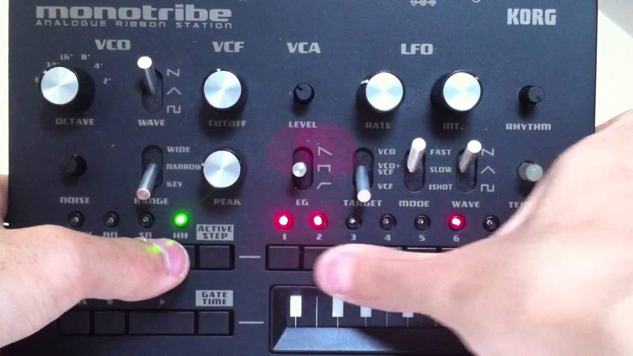 KORG monotribe - Polyrhythms and Dubstep - ポリリズムとダブステップ - YouTube