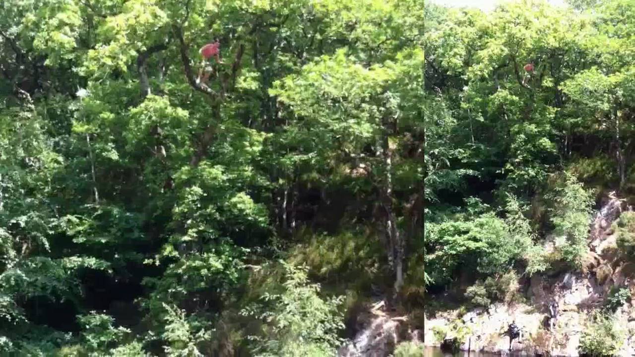 Biggest Spitchwick jump - YouTube