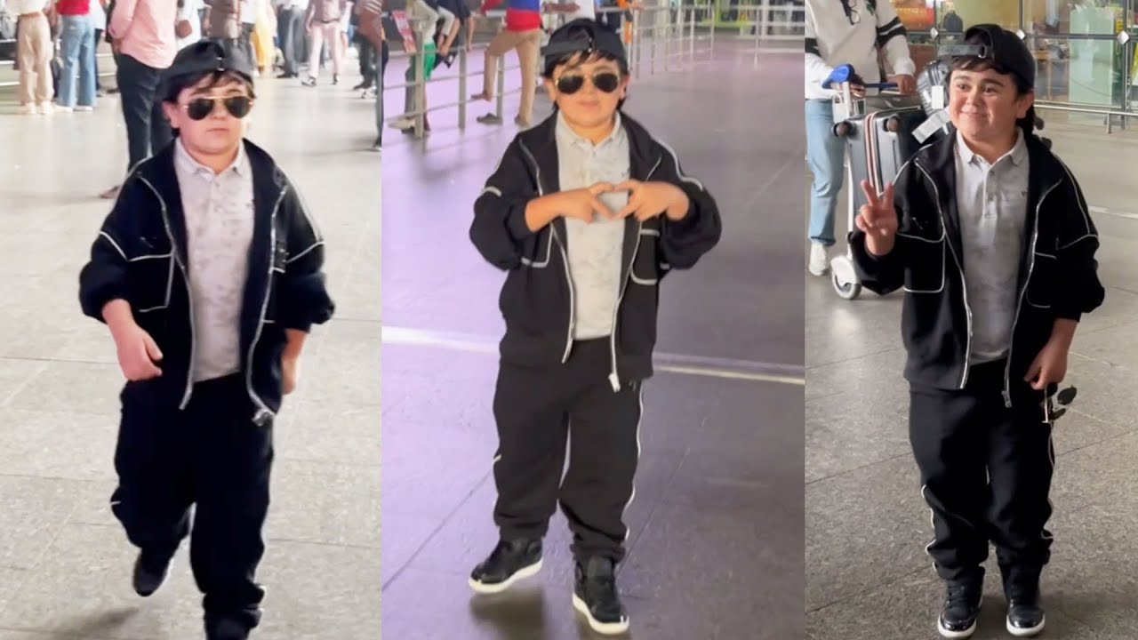 Tajikistan Singer Abdu Rozik Spotted At Mumbai Airport - YouTube