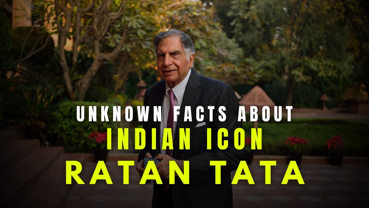 Ratan Tata Passes Away - Indian Legendary Business Icon - Unknown Facts ...
