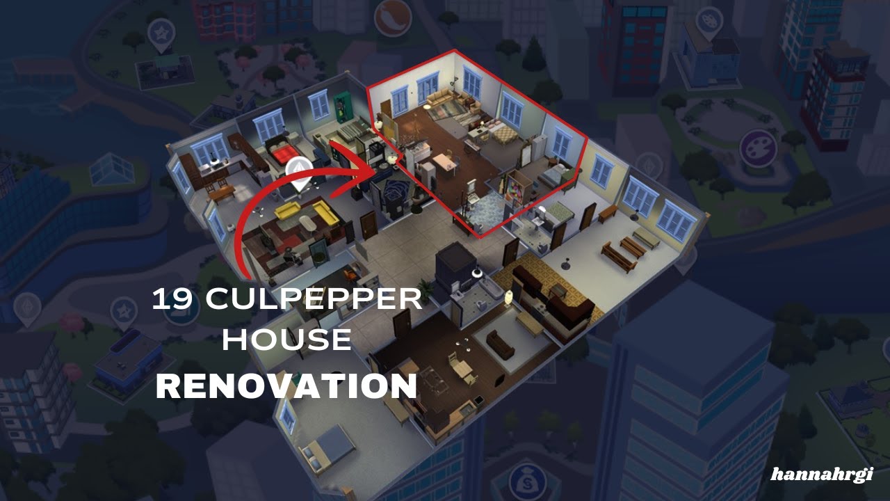 19 culpepper house | apartment speedbuild - YouTube