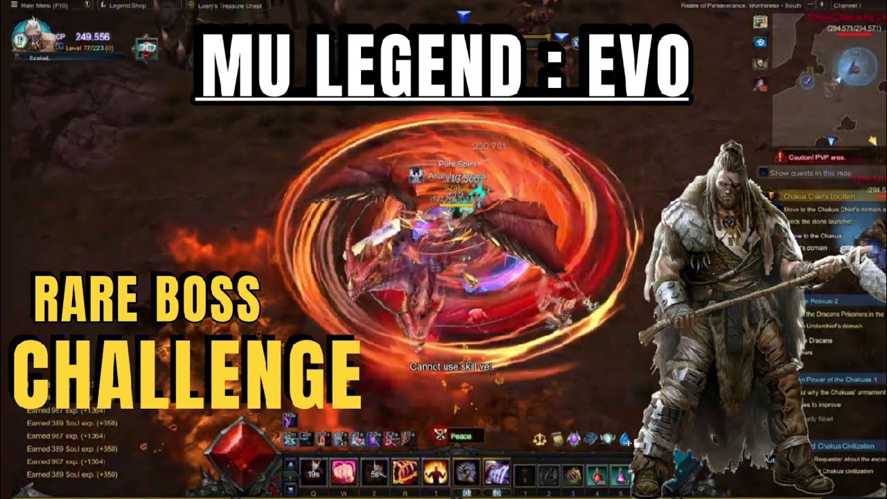 MU Legend : EVO | Rare Boss challenge [ Fight Gameplay ] - YouTube