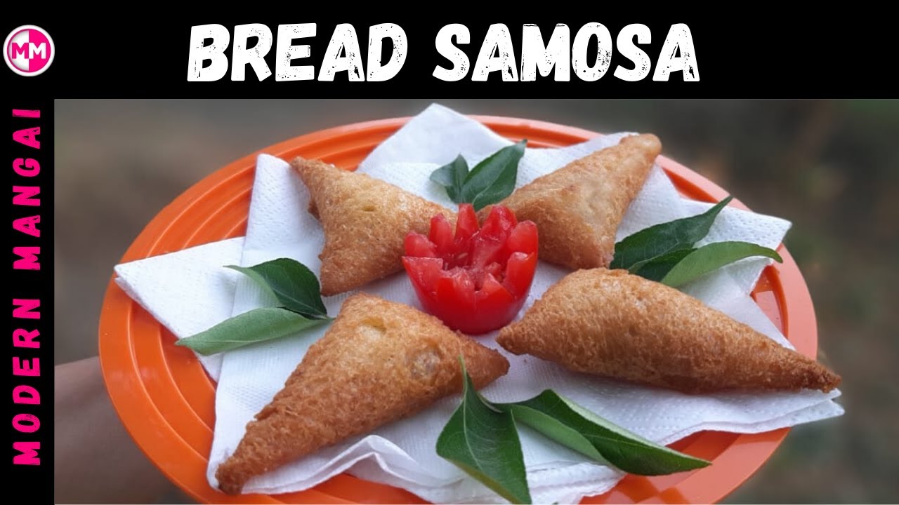 Crispy Bread Samosa | Bread Samosa Recipe | Easy Evening Samosa | Snack ...