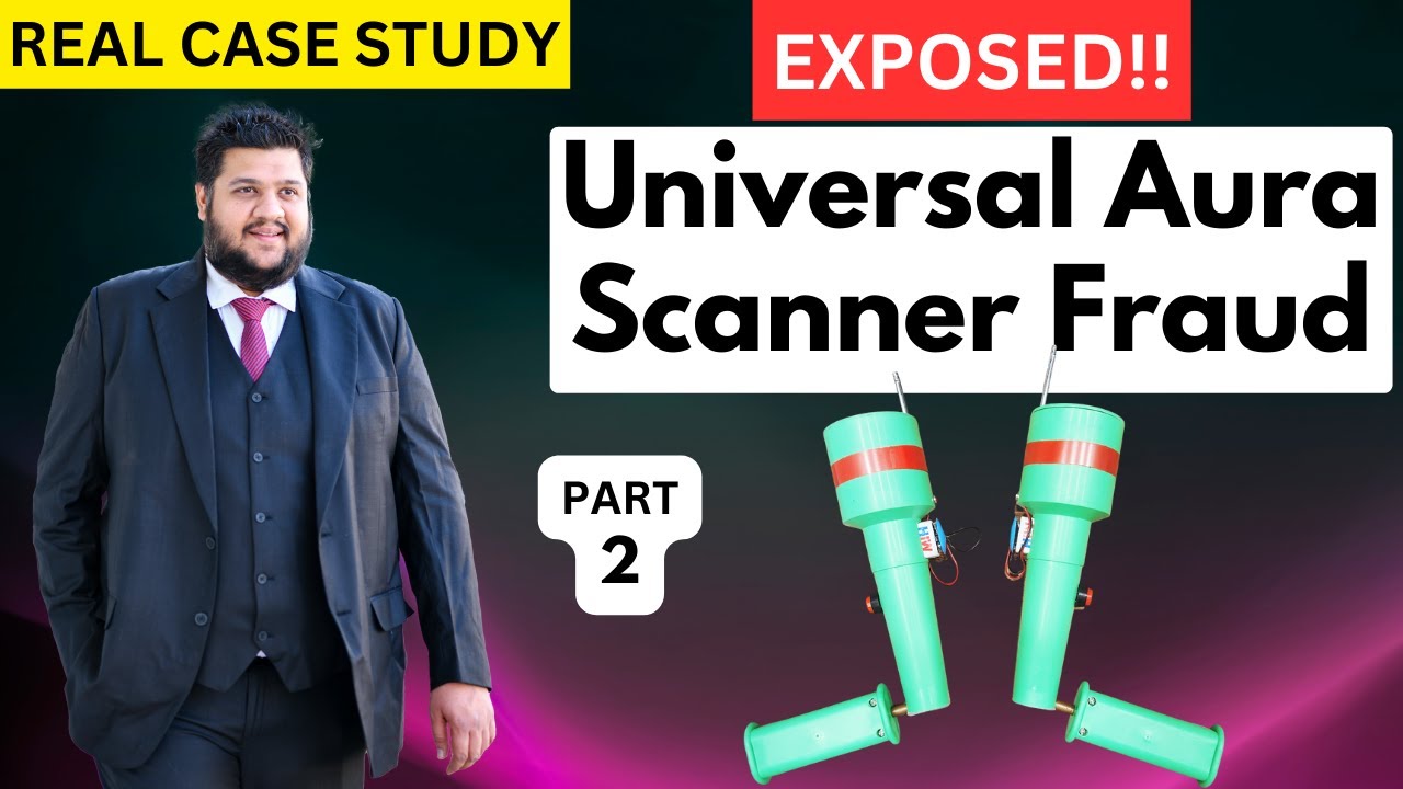 Universal Aura Scanner Reality, FRAUD EXPOSED, Universal Aura Scanner ...