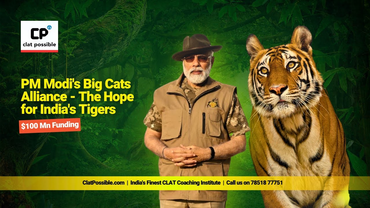 PM Modi's Big Cats Alliance to Conserve Tigers - What You Need to Know ...