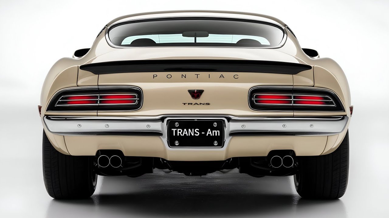 Meet the New 2025 Pontiac Trans Am – The Return of an American Muscle ...