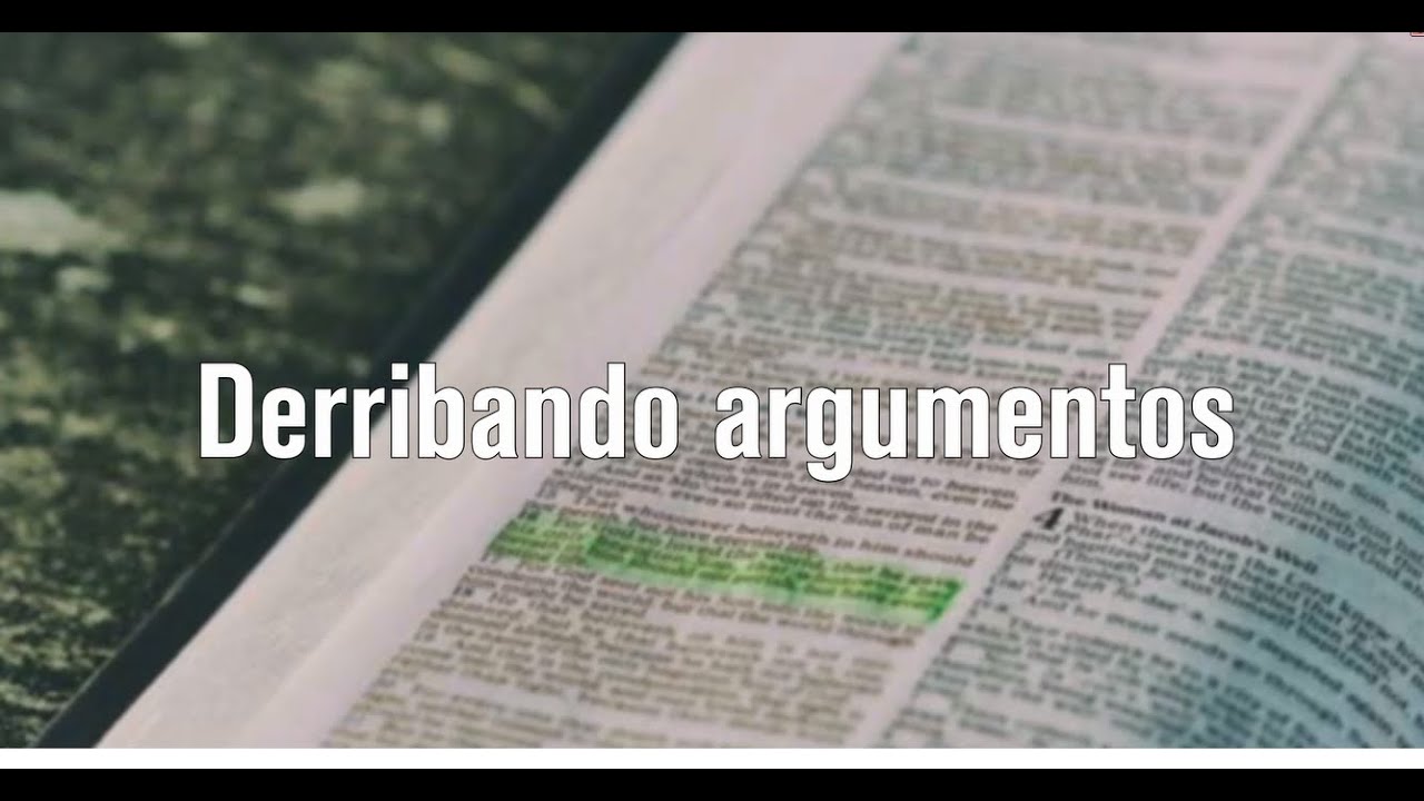 Derribando argumentos. Dom 7 junio 2020. Hno Alberto Coveñas Imán - YouTube