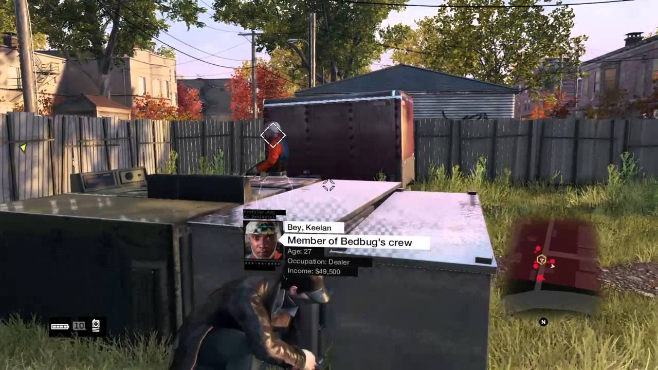 WATCH_DOGS™ Tailing Bedbug - YouTube