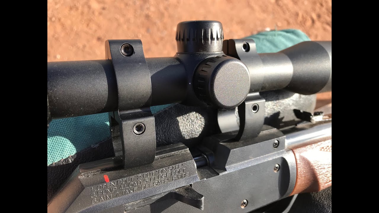 Rimfire See-Thru Scope Rings (Leupold Matte 57323) - YouTube