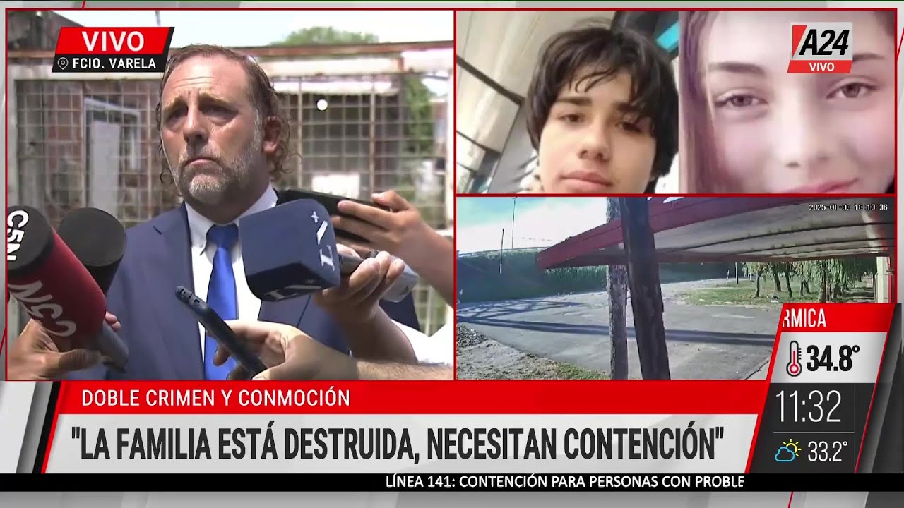 🚨 DOBLE CRIMEN DE FLORENCIO VARELA: Abogado familia de Paloma Gallardo ...