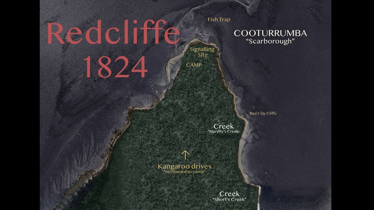 Aboriginal Campsites and Topography - Redcliffe c. 1824 - YouTube
