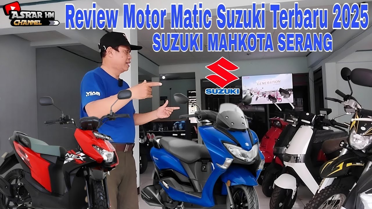 Review Motor Matic Suzuki Terbaru 2025 || NEX 2 STANDAR,NEX 2 CROSSOVER ...