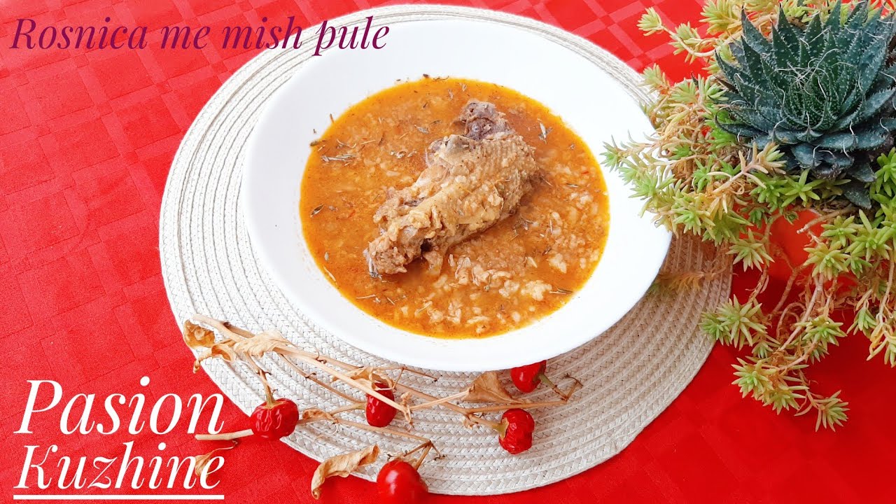 Mish pule me rosnica/ thërrime/Tradicionale e jugut të Shqiperisë ...