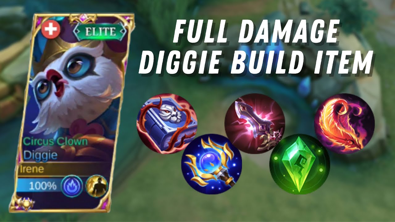 Full Damage Diggie Build Item 2023 | Diggie Mage Mobile Legends ...