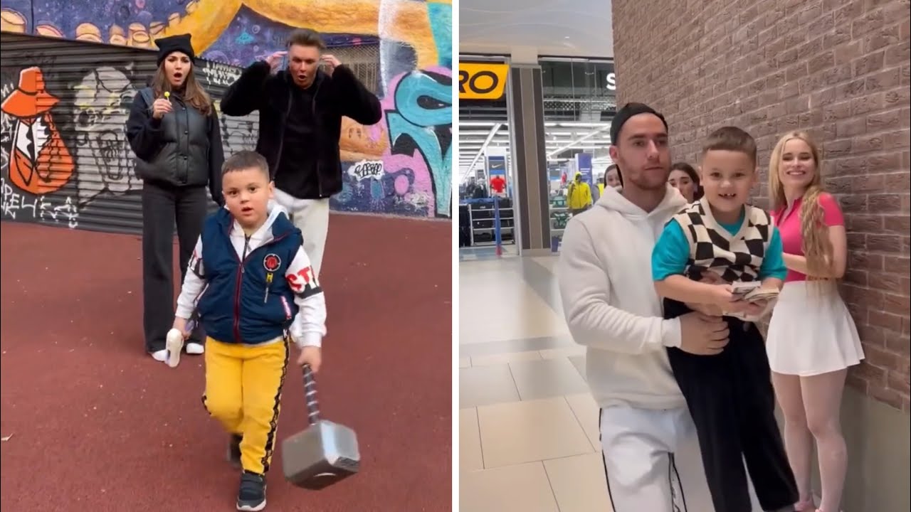 Extreme pranks from a little fighter - YouTube