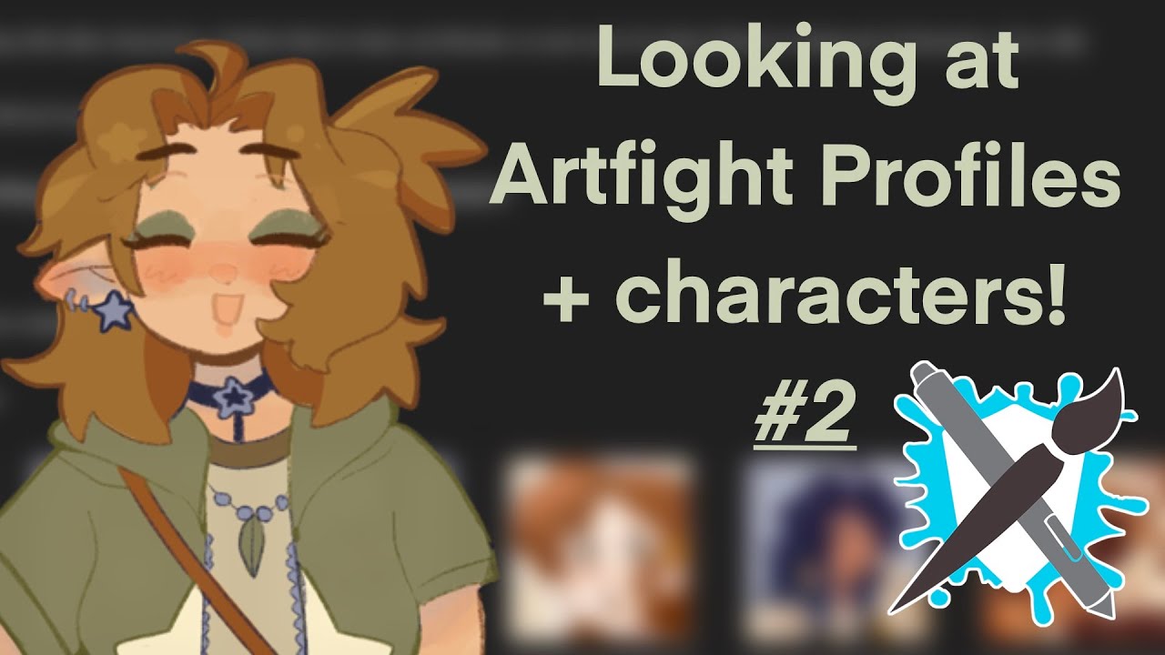 Art Fight Profile/character review! (part 2) - YouTube
