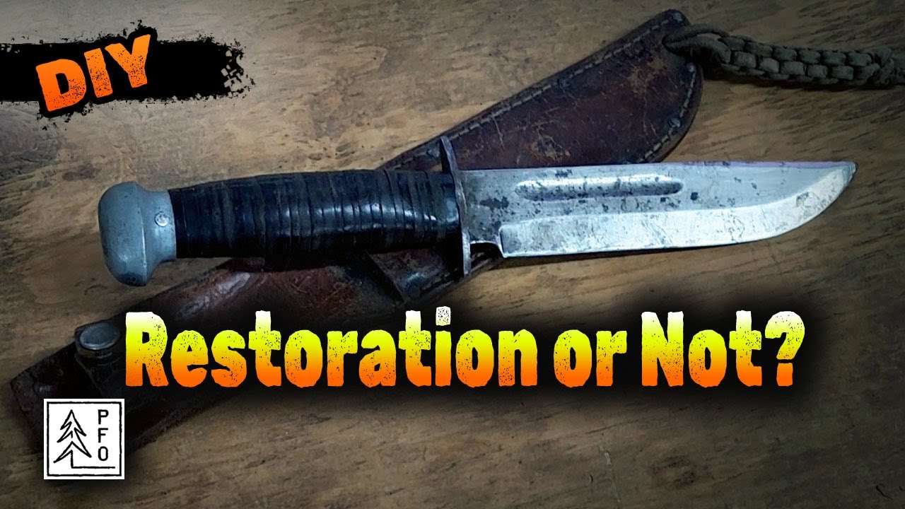 Answering the Critics: WW2 Knife Restoration Journey - YouTube