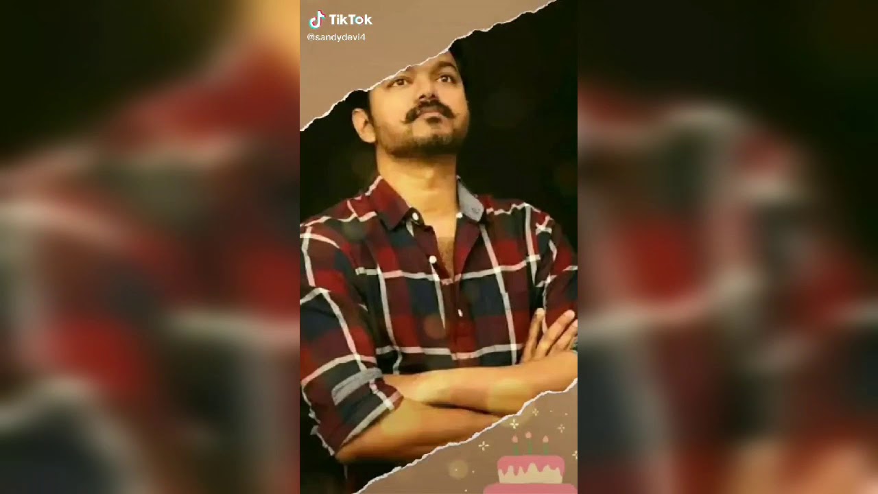Tik tok vijay thalapathi birthday celabreasion - YouTube