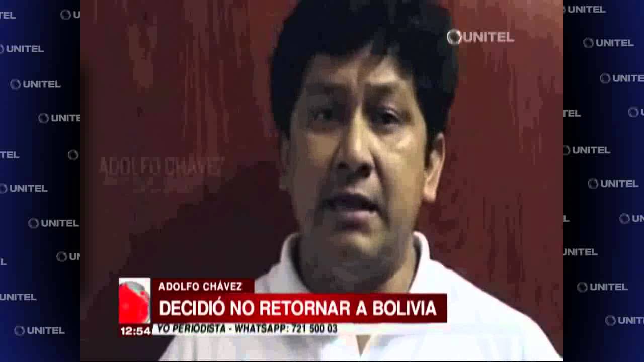 Adolfo Chavez explica sus razones por ls que no volverá - YouTube
