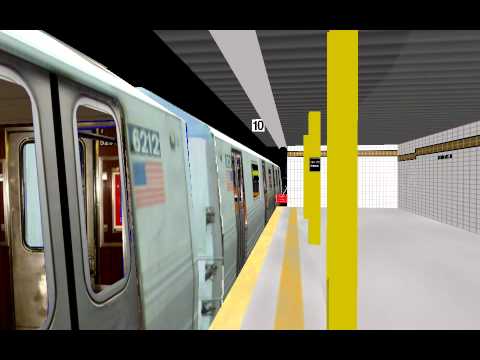 OpenBve:NYCT Rare Double R46 D train hunt - YouTube