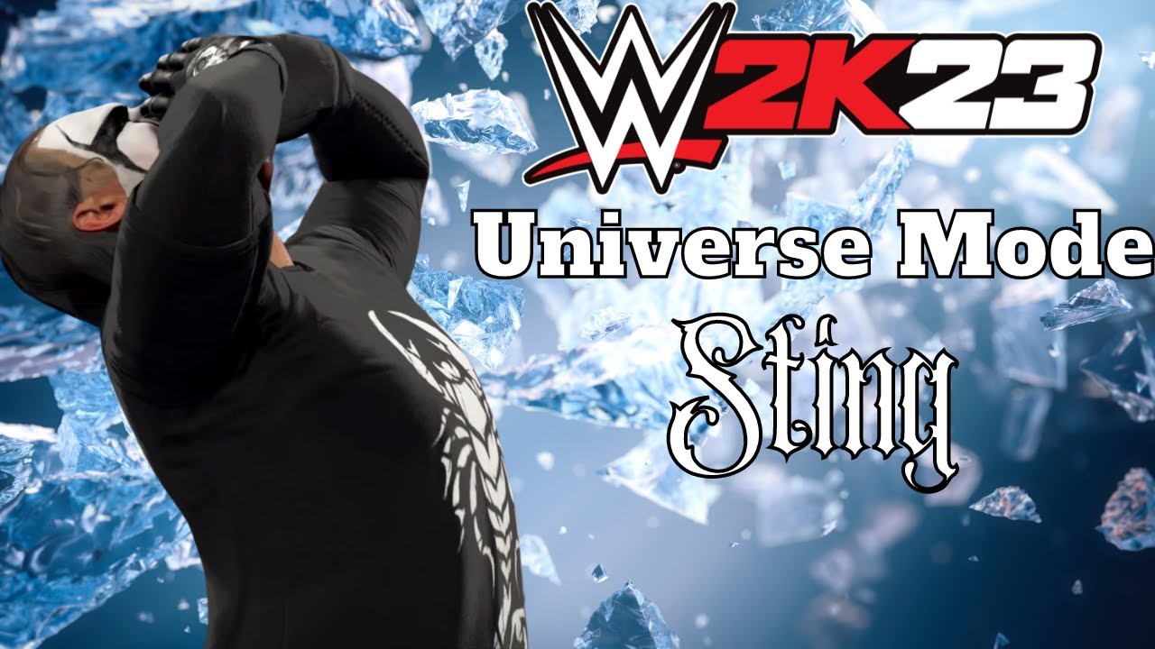 WWE 2K23 Universe Mode The Man Called Sting In AEW Part 2 When Darkness ...