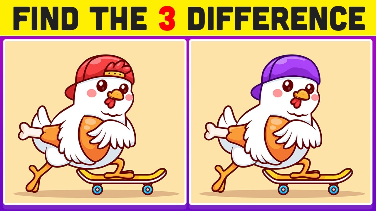 【Find the Differences】Let's train concentration and attention | #Ep113 ...