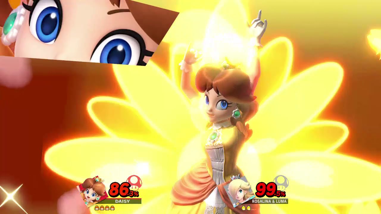Super Smash Bros. Ultimate (Princess Daisy Vs. Rosalina & Luma) #3 ...