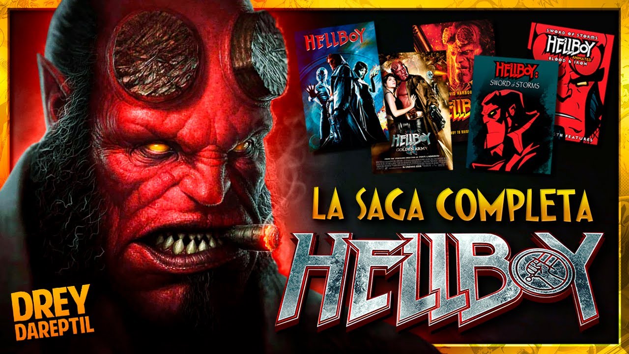 HELLBOY La Saga Completa ¿Conocías Las 5 Películas? - YouTube