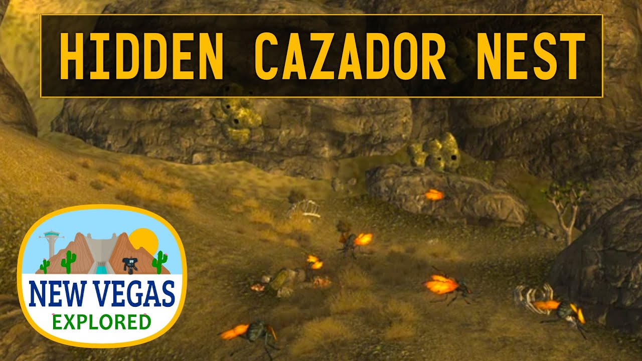 Hidden Cazador Nest | Fallout New Vegas - YouTube