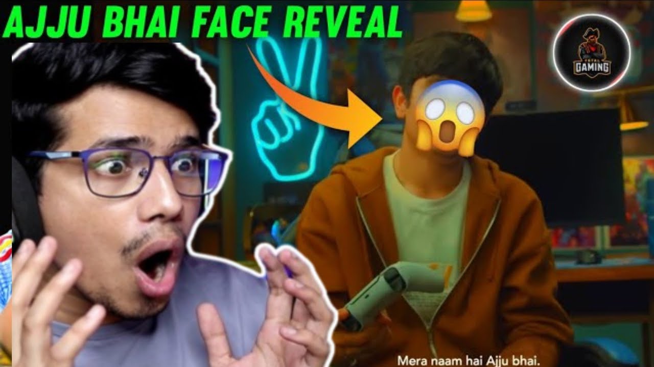 gamerfleet reaction on ajju bhai face revel @GamerFleet @TotalGaming093 ...