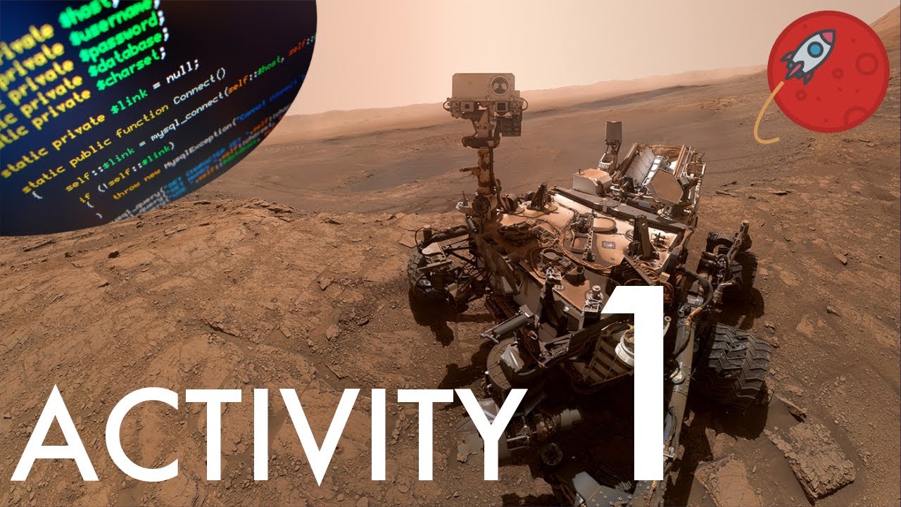 Mission: Mars Rover - Activity 1 - YouTube