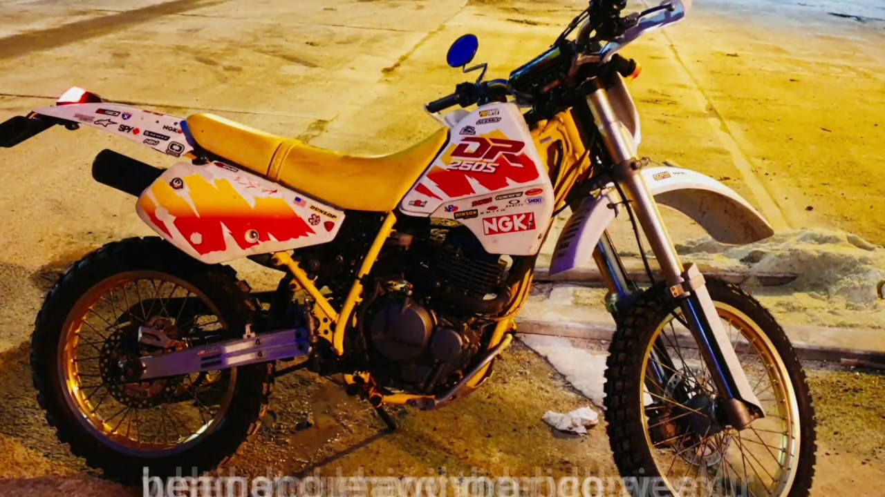 Dr250s Ride Home - YouTube