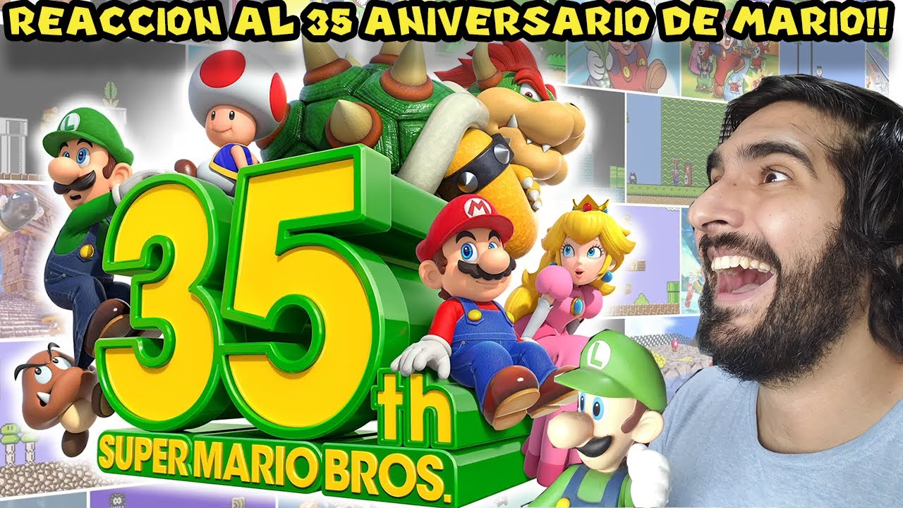 REACCION AL 35 ANIVERSARIO DE MARIO !! - Pepe el Mago Juega - YouTube