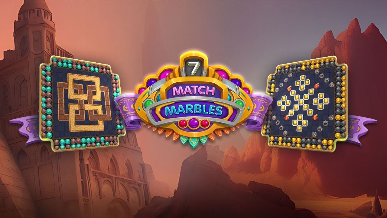 Match Marbles 7 - Match 3 Games - iWin - YouTube