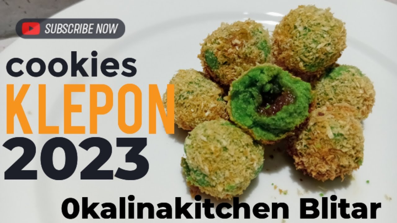 Kue kering 2023/ klepon cookies, meledak di mulut - YouTube
