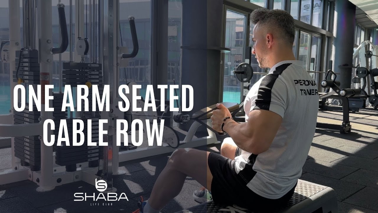 ONE ARM SEATED CABLE ROW EGZERSİZİ NASIL YAPILIR ? HOW TO ONE ARM ...