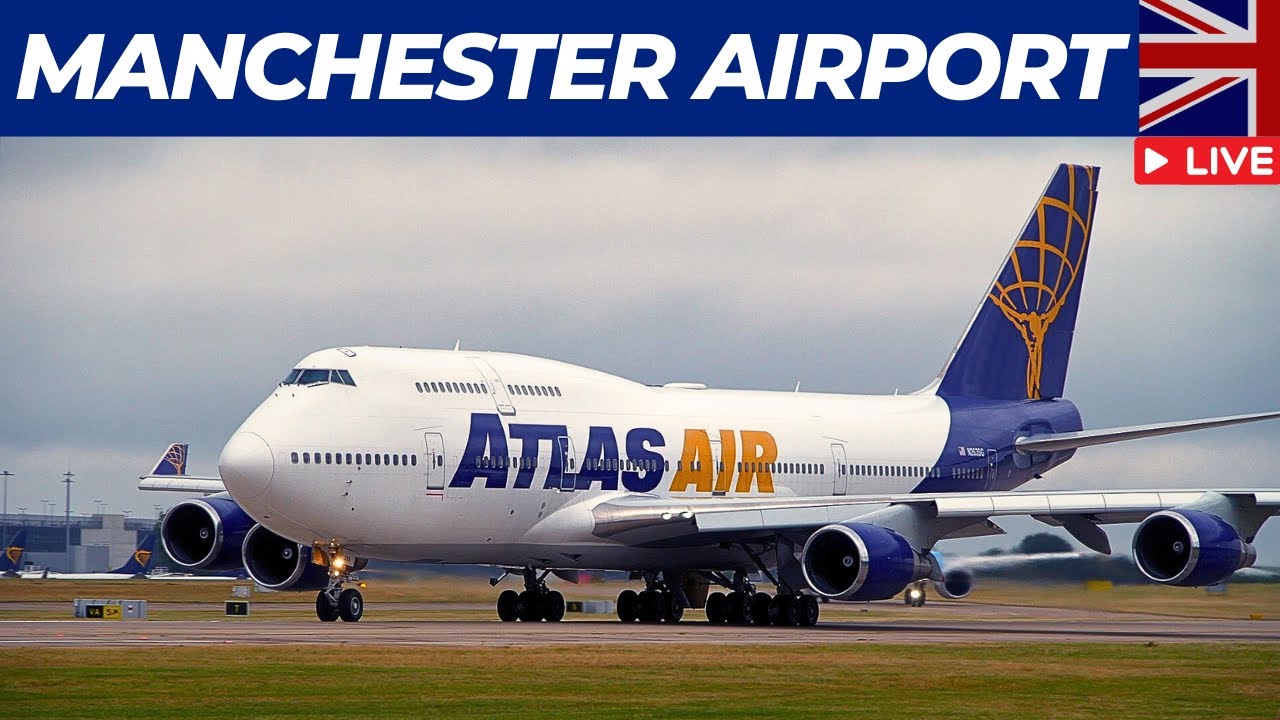 Manchester Airport - Live! | Incredible close-up airliner action ...