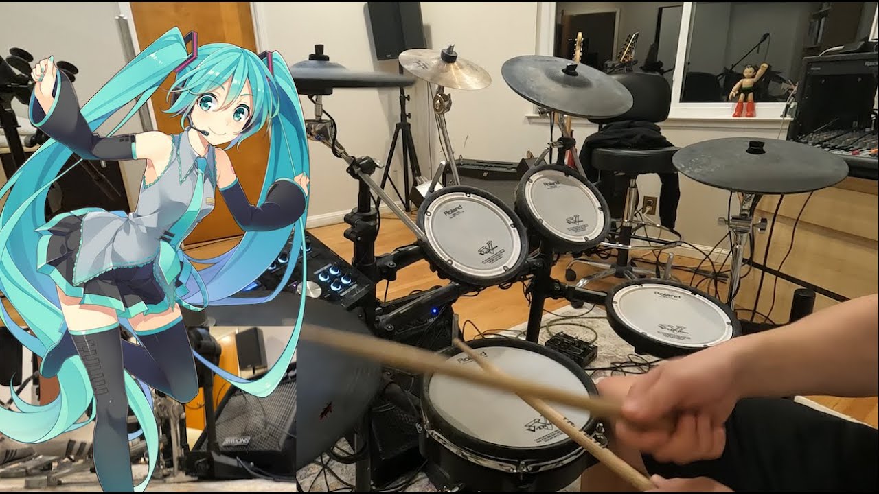 Brain Revolution Girl (Maretu feat. Hatsune Miku) Drum Cover - YouTube